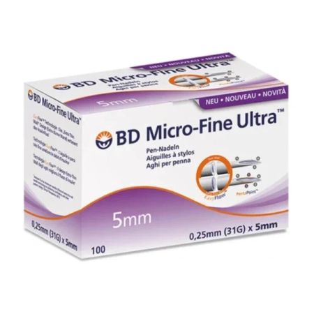 BD Micro-Fine Ultra Insulin Pen Needle 31g x 5mm - Box of 100 only £15.46
