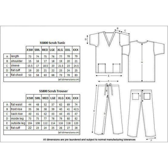 NHS Compliant Medical Scrub Suits from £8.27